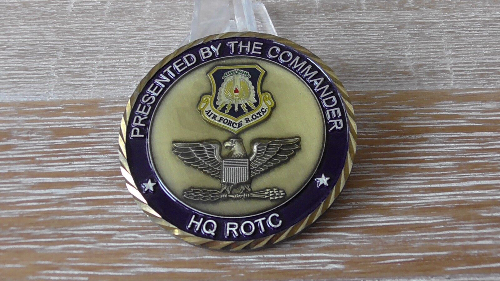 USAF ROTC Headquarters Commanders Challenge Coin #A15 – One World Treasures