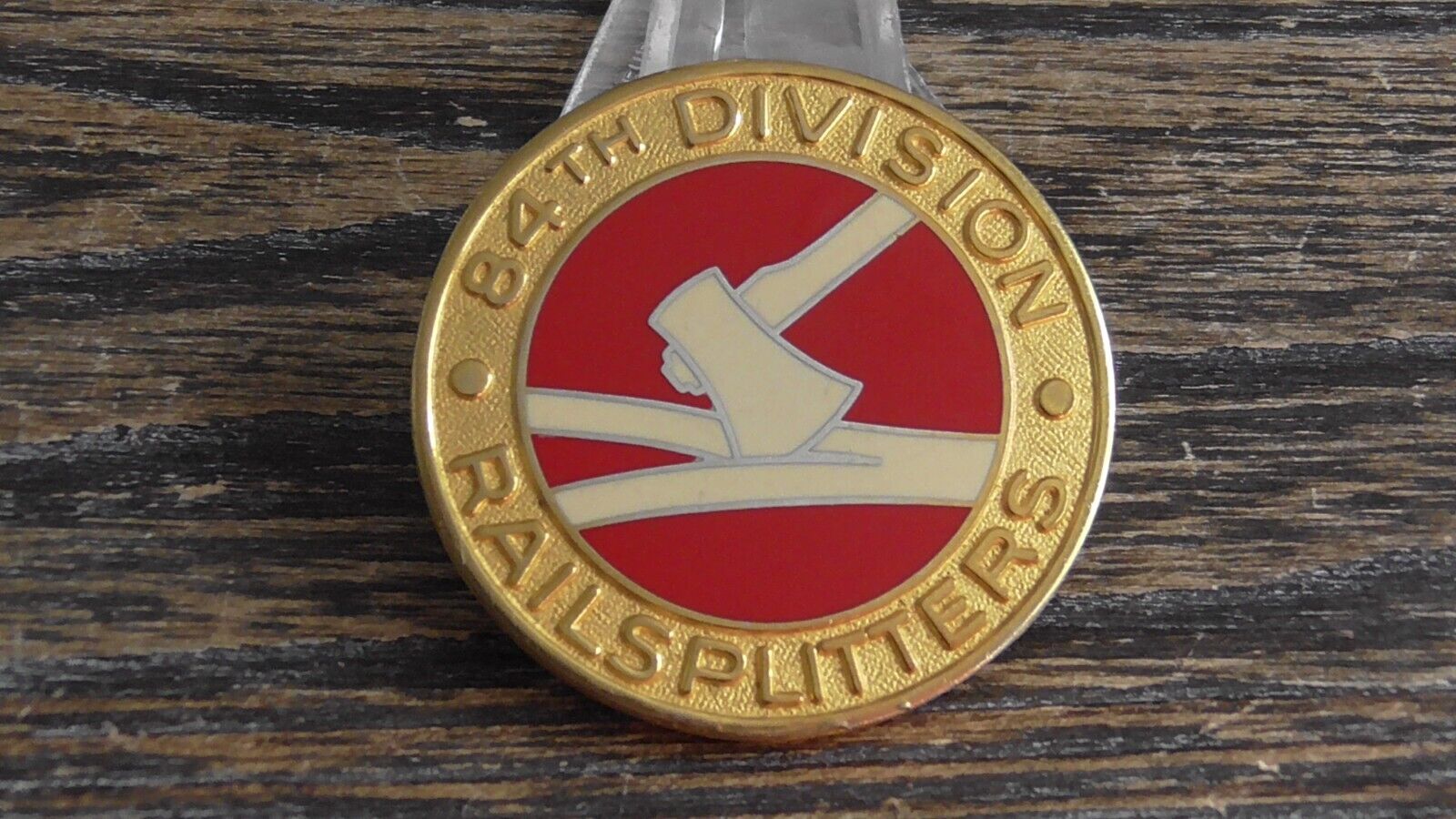 US Army 84th Division Railsplitters Commanding General Challenge Coin ...