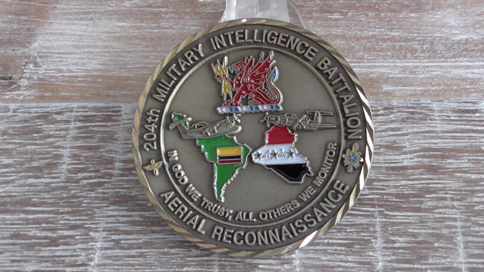 US Army 204th Military Intelligence Battalion Commanders Challenge Coi ...