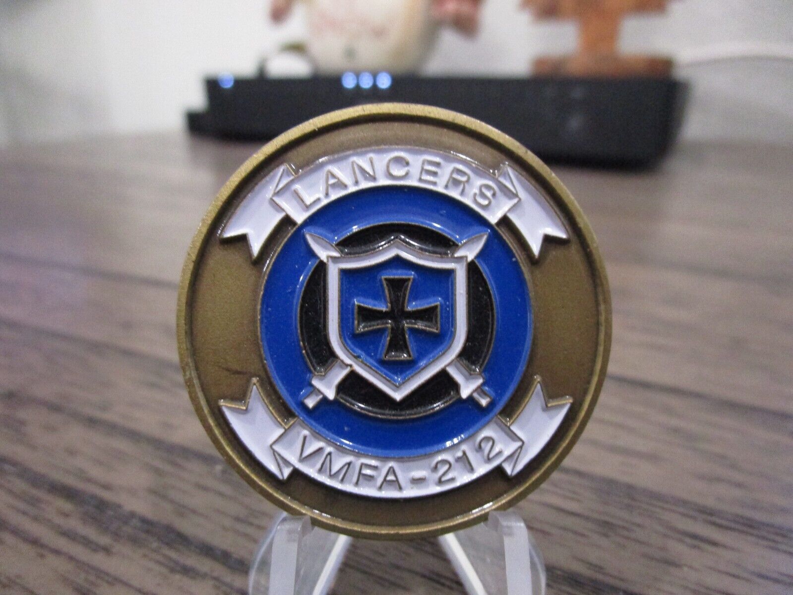 USMC Marine Fighter Attack Squadron 212 VMFA-212 LANCERS Challenge Coi ...