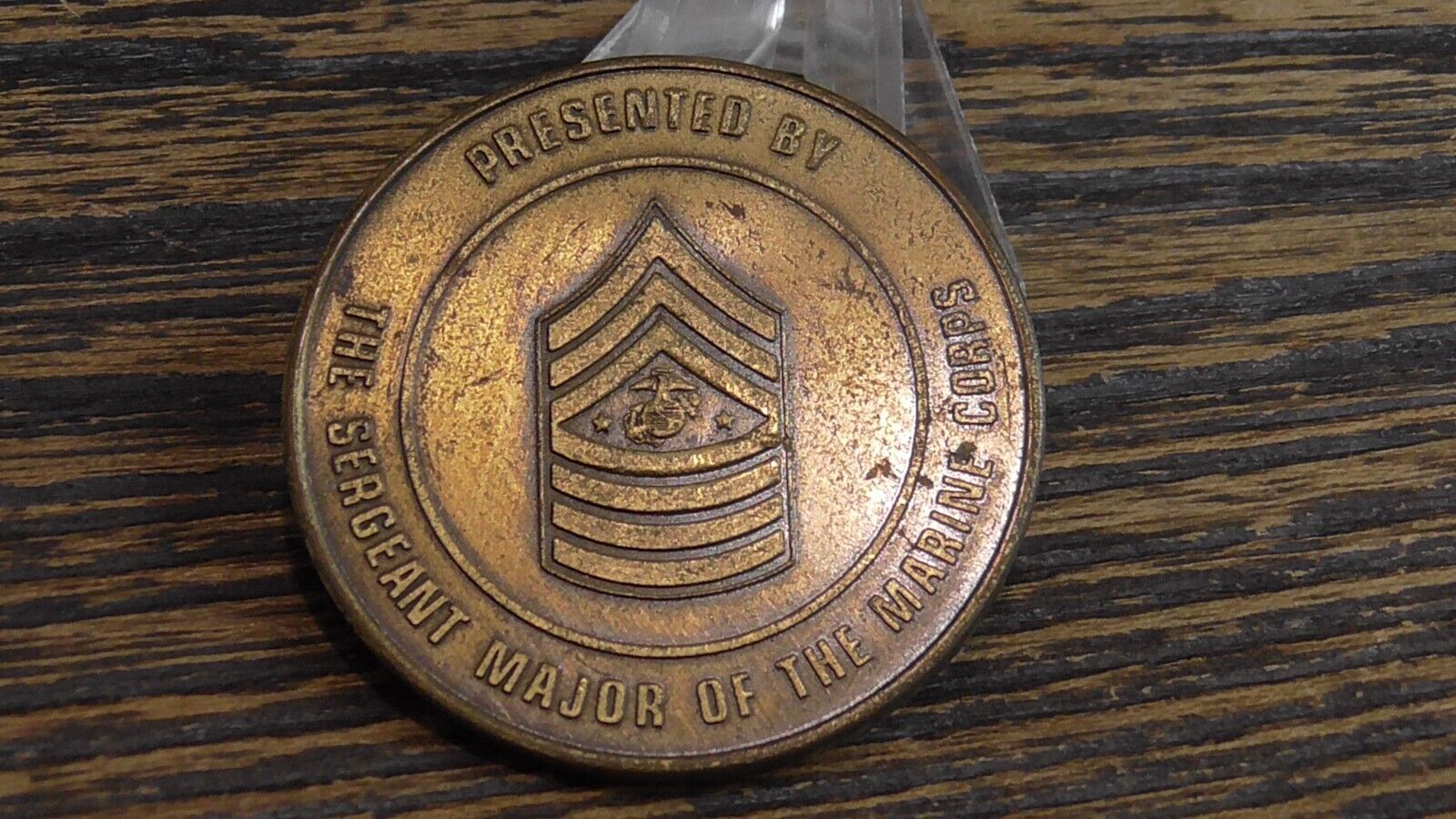 USMC SMMC Sergeant Major of the Marine Corps Challenge Coin #707Y – One ...