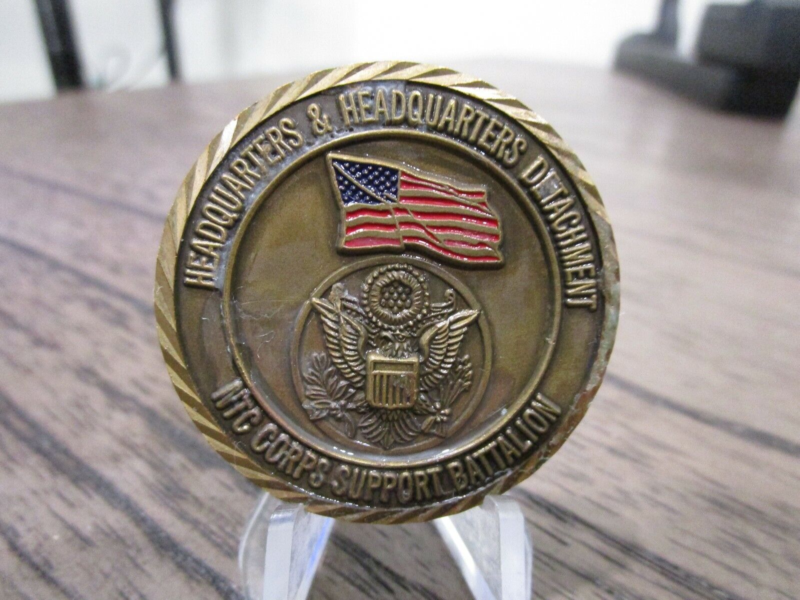 US Army Headquarters & Headquarters DET Commanders Challenge Coin #765 ...