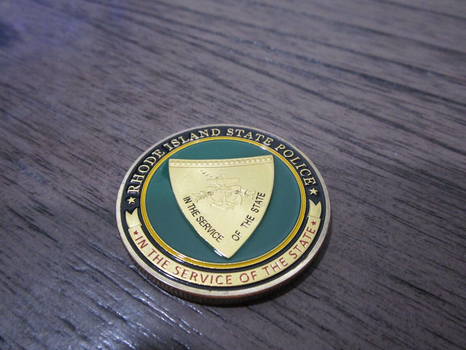 Rhode Island State Police Saint Michael Challenge Coin #467M – One ...