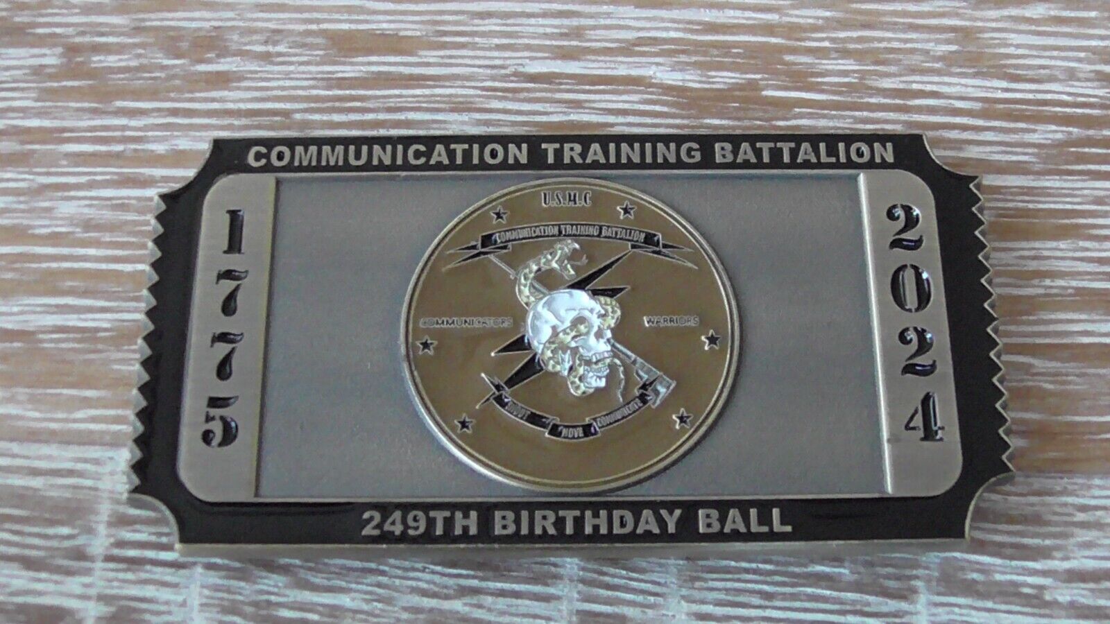 USMC Communications Training Battalion 249th Birthday Ball 2024 Challe ...