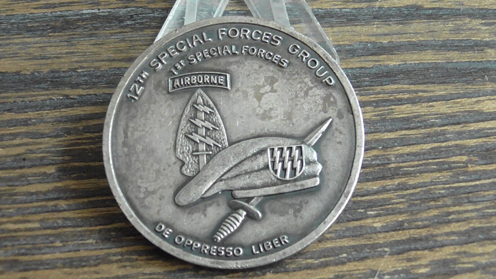 Very Rare US Army 12th Special Forces Group 1st special Forces Challen ...