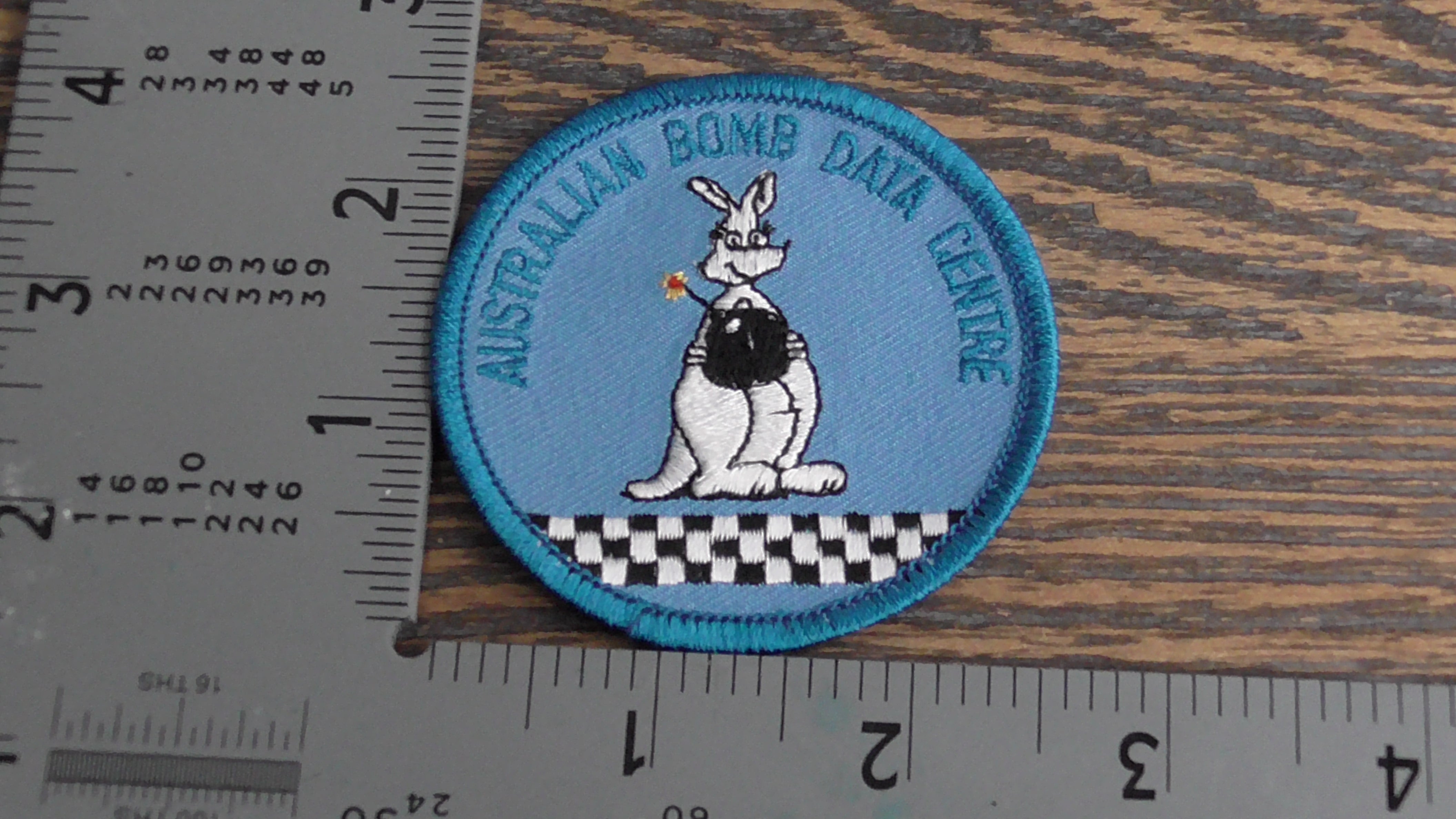 Australia Australian Bomb Data Centre Patch #887W – One World Treasures