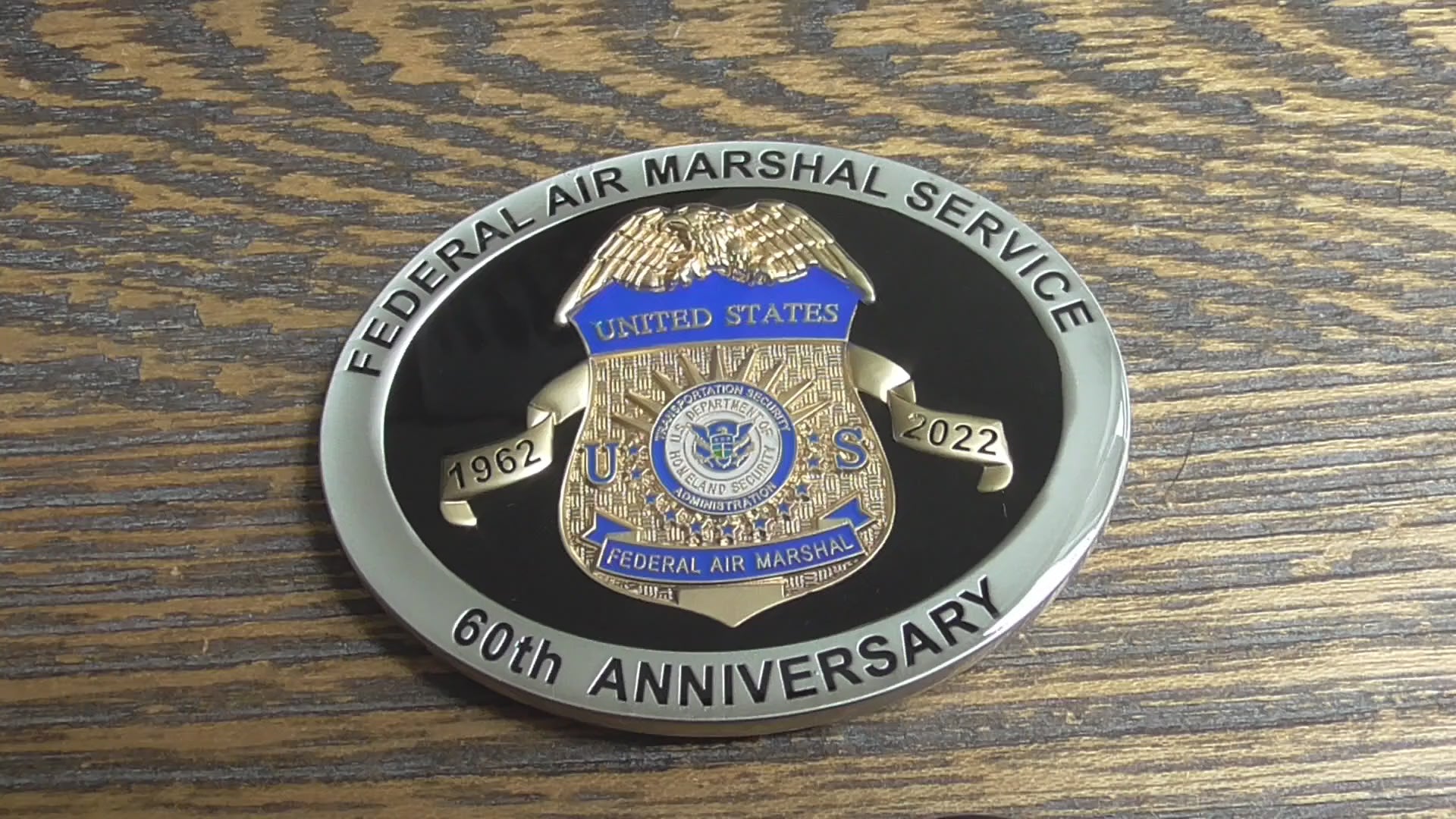 FAMS Federal Air Marshal Sky Marshal Program 60th Anniversary Challeng ...