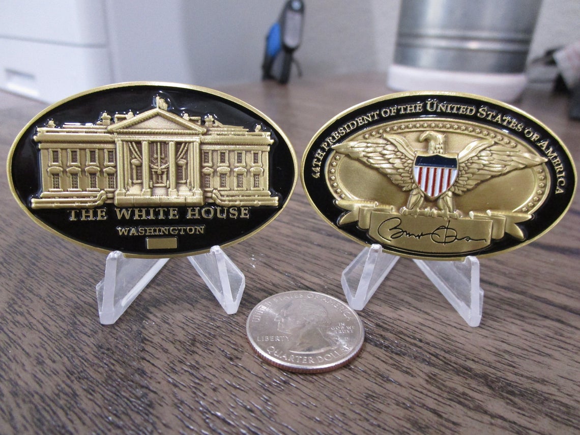 Barack Obama 44th President Of The United States Oval Challenge Coin ...