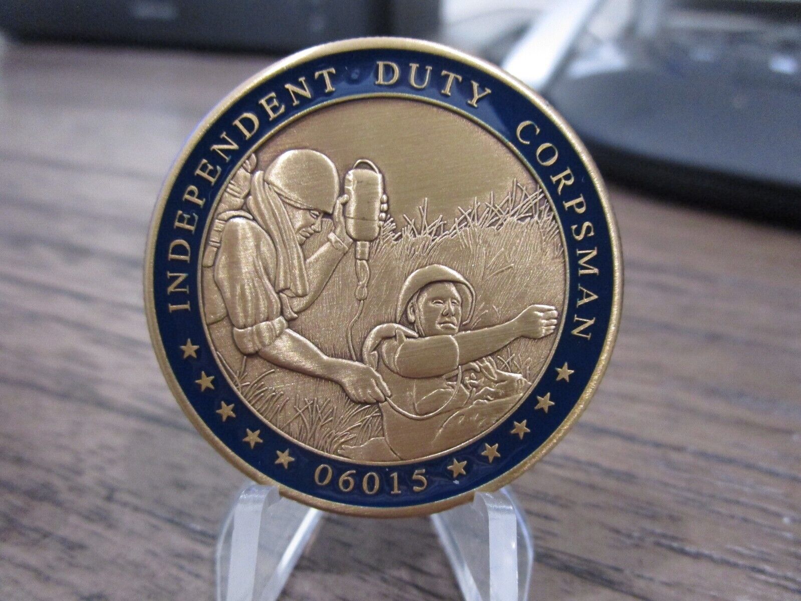 USN Independent Duty Corpsman Challenge Coin #702R – One World Treasures